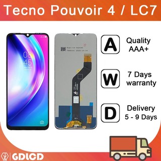 Tecno Pouvoir 4 / LC7 LCD 顯示屏觸摸屏數字化儀更換 | 蝦皮購物
