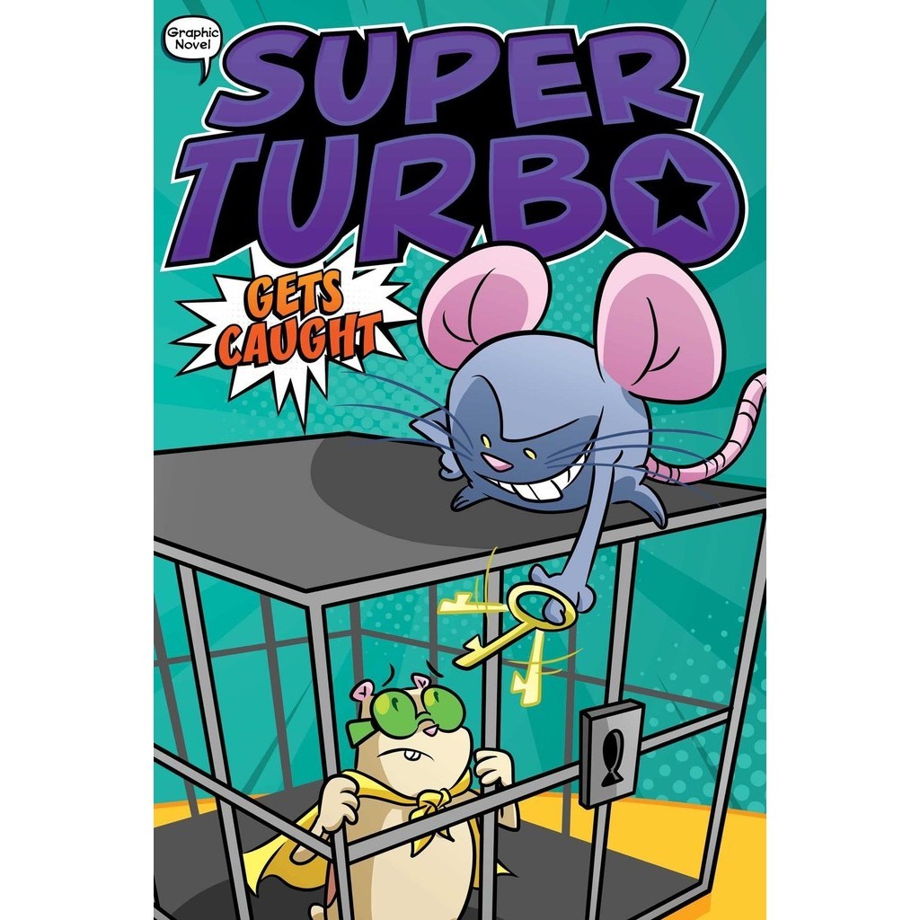 #8 Super Turbo Gets Caught (graphic novel)/Edgar Powers Super Turbo ...