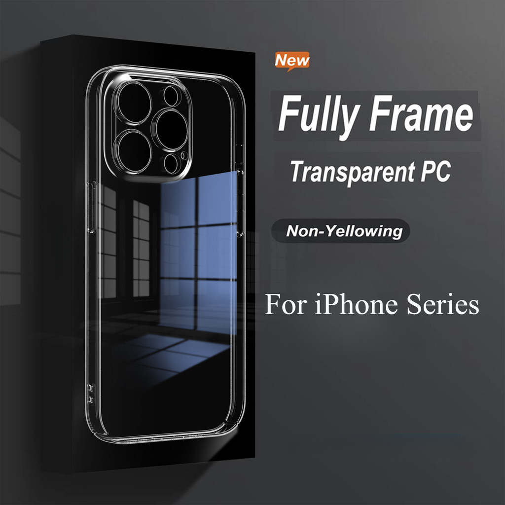 Luxury Fully Frame Slim Case for iPhone 15 Pro Max i15 Plus | 蝦皮購物