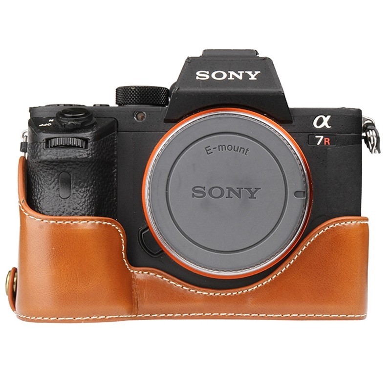 【SPG】適用於 索尼A7Rii A72 A7II A7M2 A7R2 A7S2皮套半套 相機包 底座 半套 | 蝦皮購物