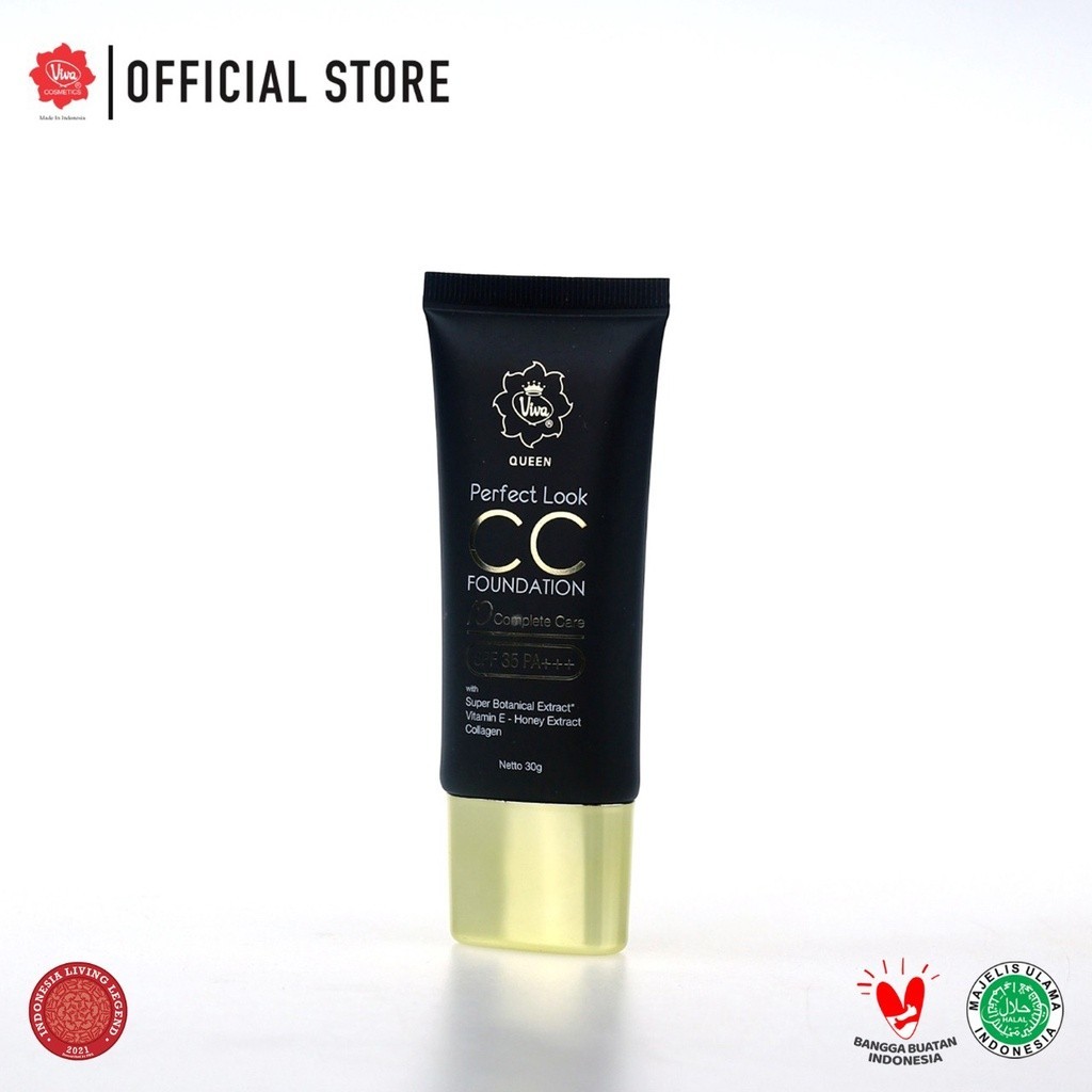 Viva Queen Perfect Look CC 粉底含維生素 E 膠原蛋白 SPF 35 | 蝦皮購物