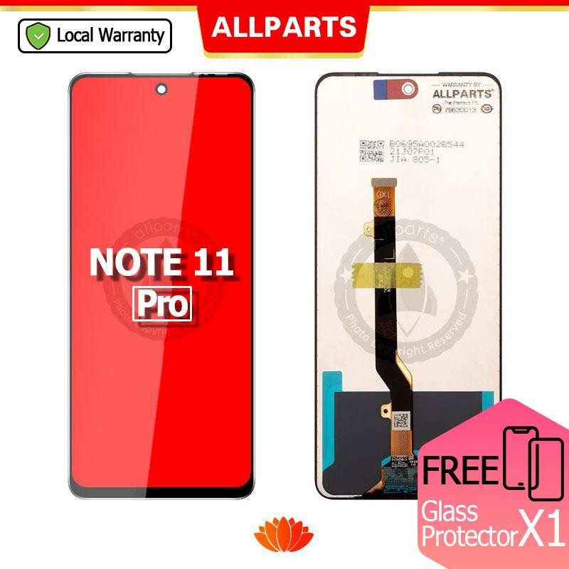 用於 Infinix Note 11 Pro X697 LCD 觸摸屏數字化儀更換的 ALLPARTS 顯示器 | 蝦皮購物
