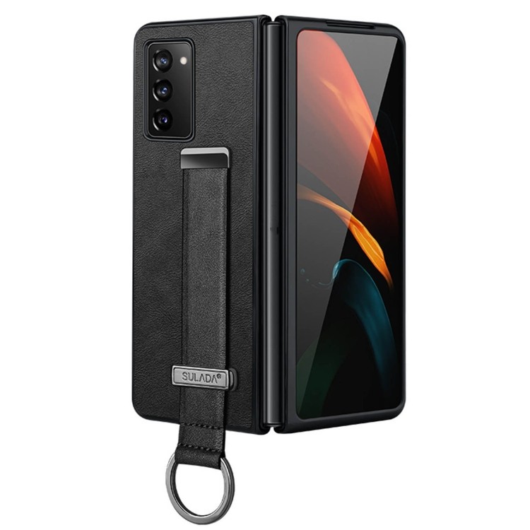SAMSUNG 準備發貨適用於三星 Galaxy Z Fold2 SULADA Cool 系列 PC + 皮革質感親膚防 | 蝦皮購物