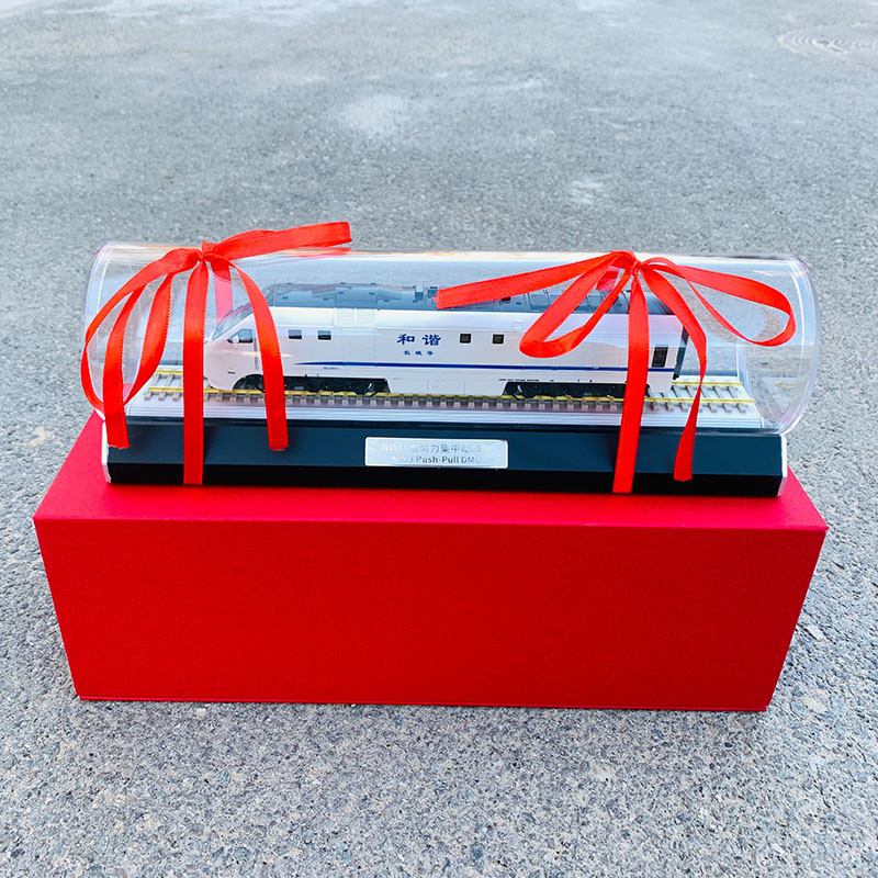 【高品質】現貨1:87和諧長城號內燃電力傳動動力集中動車組NDJ3型模型沙盤原廠 | 蝦皮購物