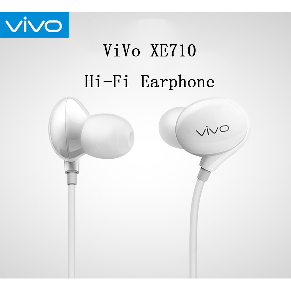 原裝官方全新 Vivo XE710 有線耳機 HiFi 運動耳機帶麥克風適用於 Vivo X9plus X20 X21 | 蝦皮購物
