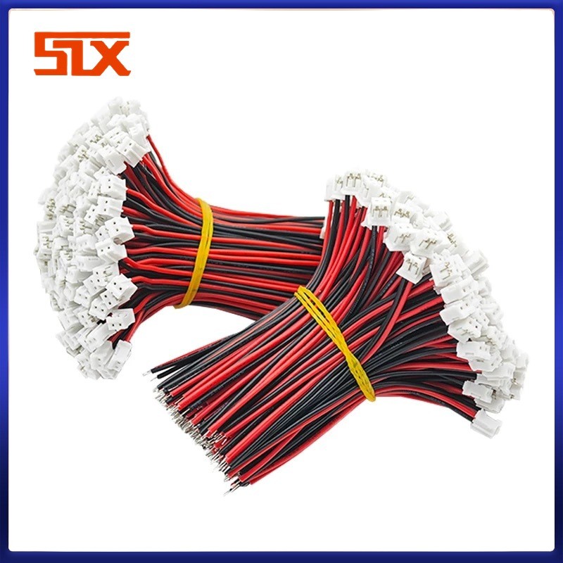 10 套 Mini Micro JST 2.0 PH 2 針連接器插頭,帶電線電纜 100MM/200mm/300mm | 蝦皮購物