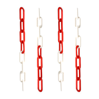 GUYSTOOL 施工警示鍊條 晾衣 塑膠鏈 交通錐 曬衣鍊 塑膠鍊 紅白塑膠鍊條 MIT-PCRW30 停車樁專用鏈條 | 蝦皮購物