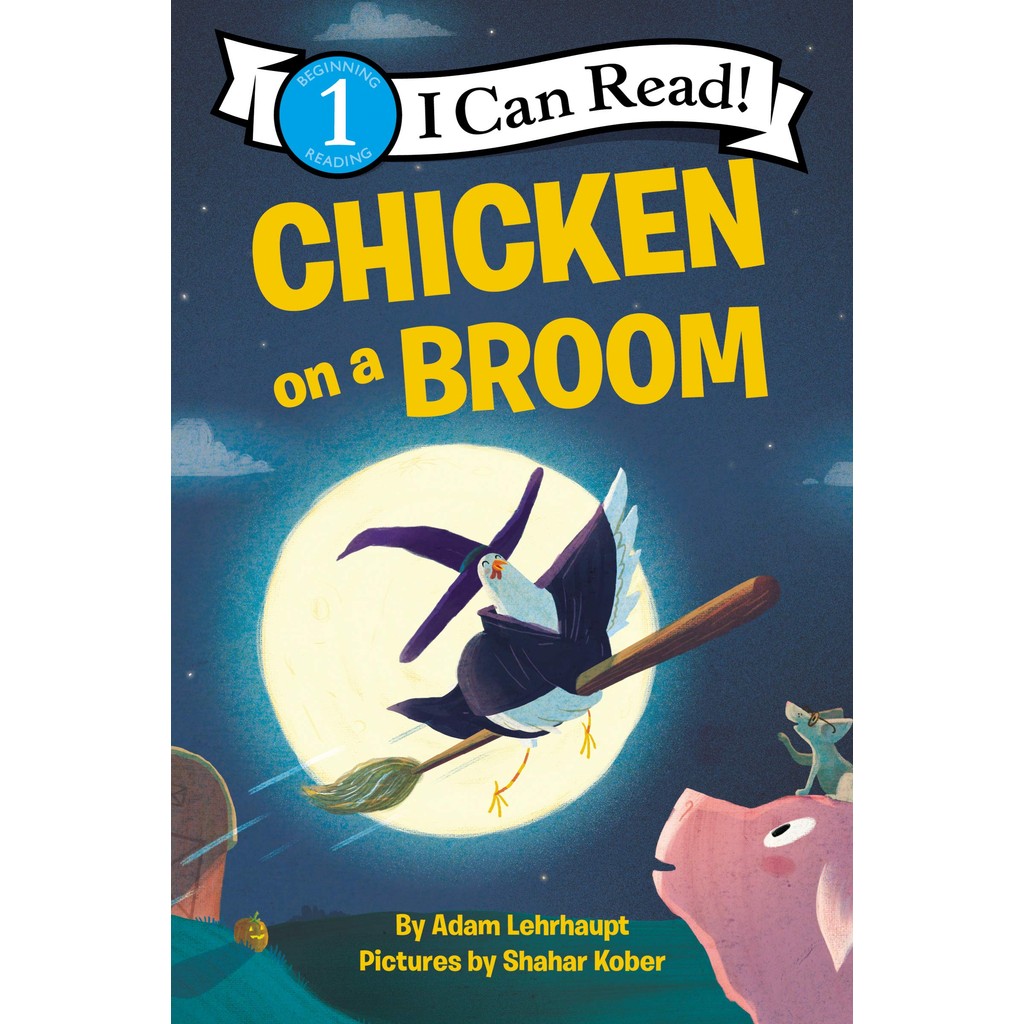 Chicken on a Broom/Adam Lehrhaupt I Can Read Level 1 【禮筑外文書店】 | 蝦皮購物