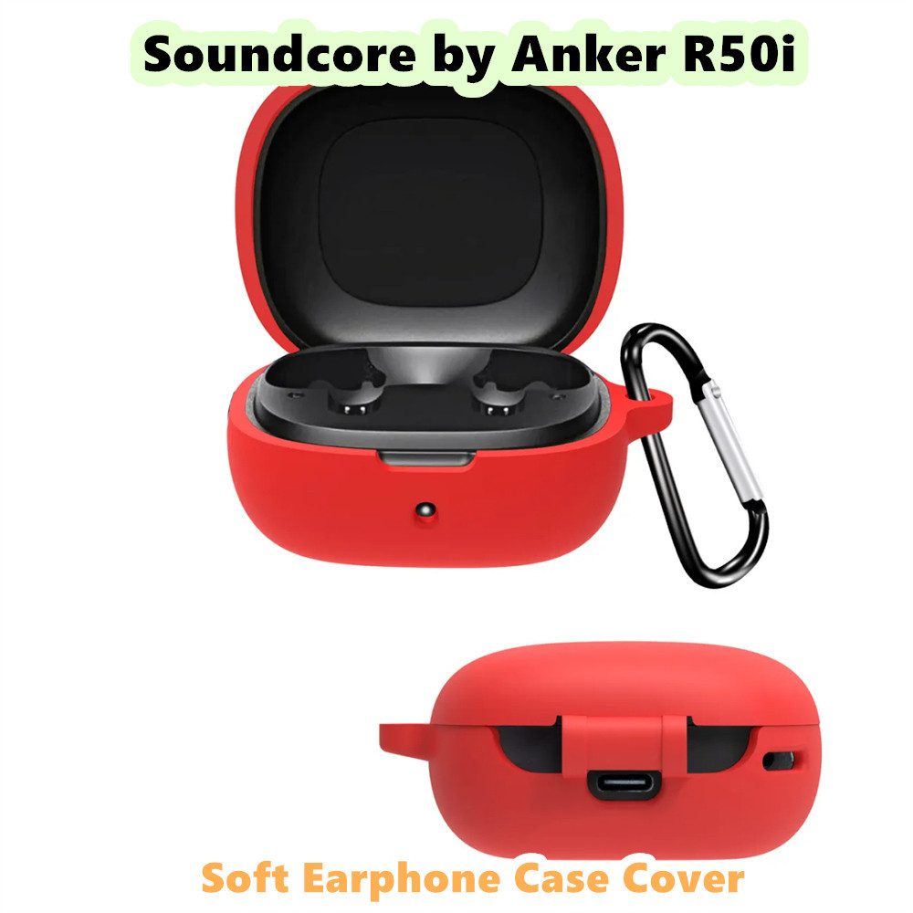 [快速發貨] Soundcore by Anker R50i 保護套實心軟殼軟矽膠耳機保護套 | 蝦皮購物