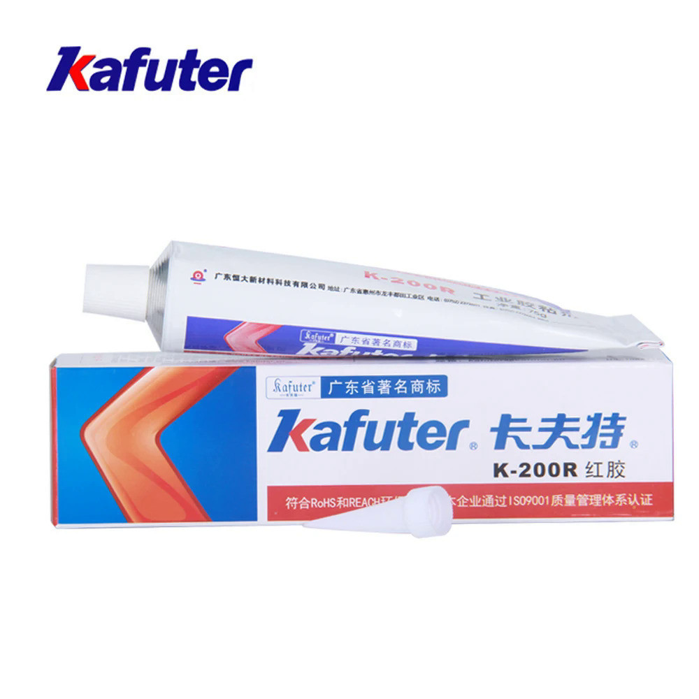 Kafuter 75g K-200R電子專用紅膠電位器固定螺絲定位膠環保密封膠 | 蝦皮購物