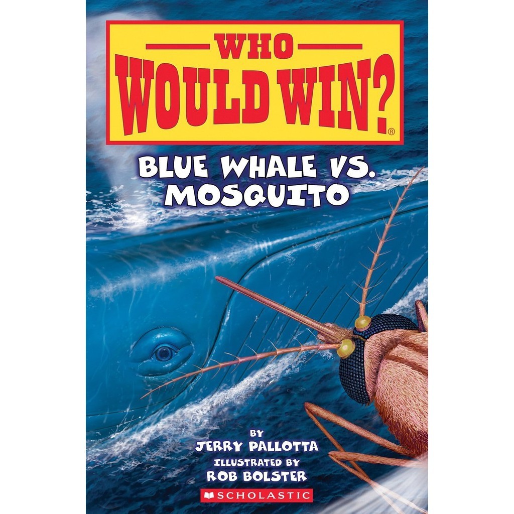 Blue Whale vs. Mosquito (Who Would Win?)/Jerry Pallotta【禮筑外文書店】 | 蝦皮購物