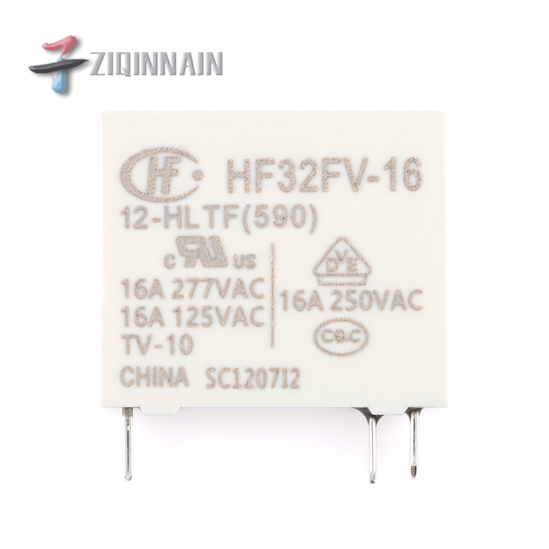 原裝繼電器 HF32FV-16-5/12/24-HLTF 4腳 靈敏型 一組常開 超小型 | 蝦皮購物