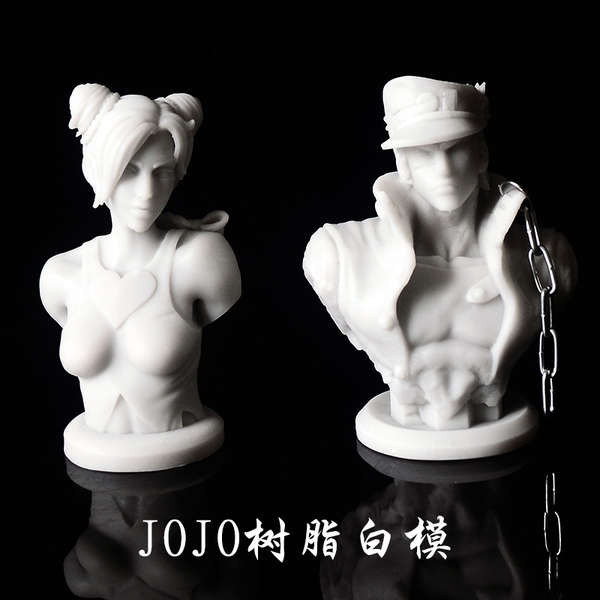 JOJO奇妙冒險 空條徐倫承太郎 樹脂胸像GK桌面擺件手辦魚缸造景 | 蝦皮購物