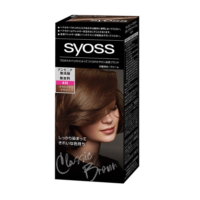Syoss 絲蘊沙龍蓋白染 4N 高級經典棕 | 蝦皮購物