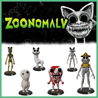 Zoonomally 公仔 6 件裝夢幻卡通公仔遊戲裝飾新奇微型模型書架派對 hyfjktw hyfjktw | 蝦皮購物