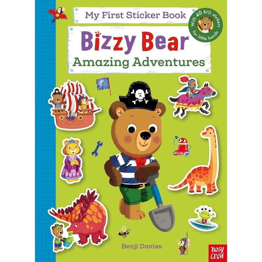 Bizzy Bear My First Sticker Book: Amazing Adventures/忙碌的Bizzy Bear貼紙書 ...