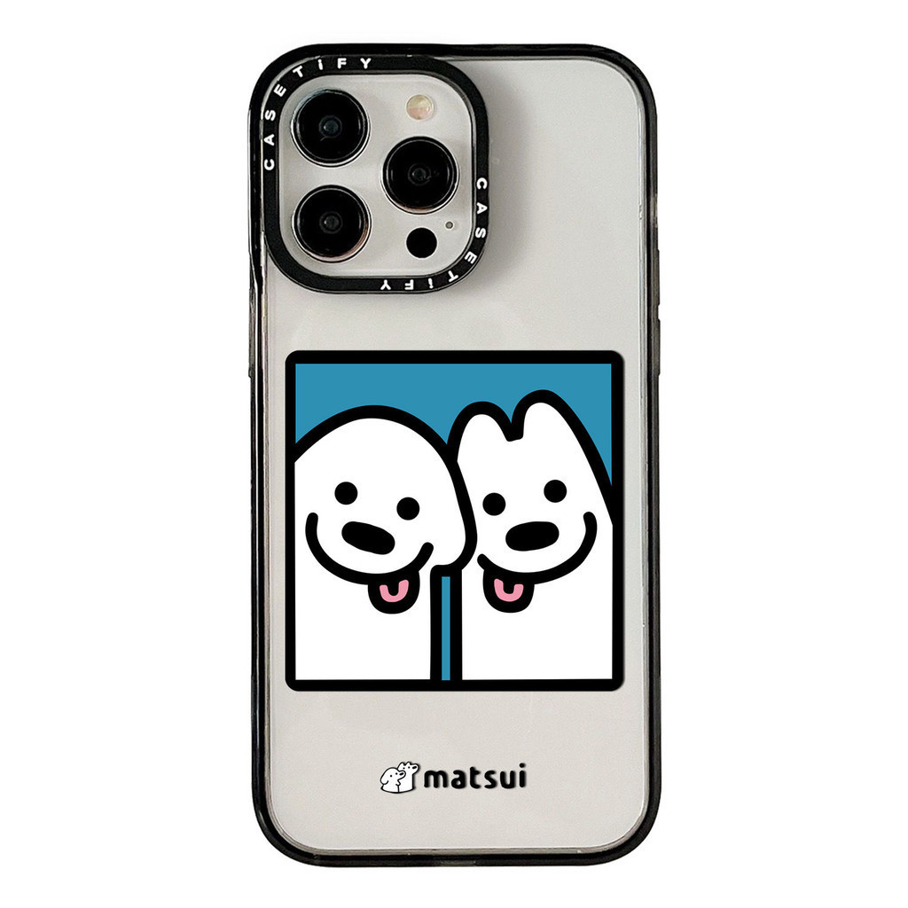 🔥Tik Tok CASE 聯名 matsui 小狗 iPhone15 手機殼 亞克力 | 蝦皮購物