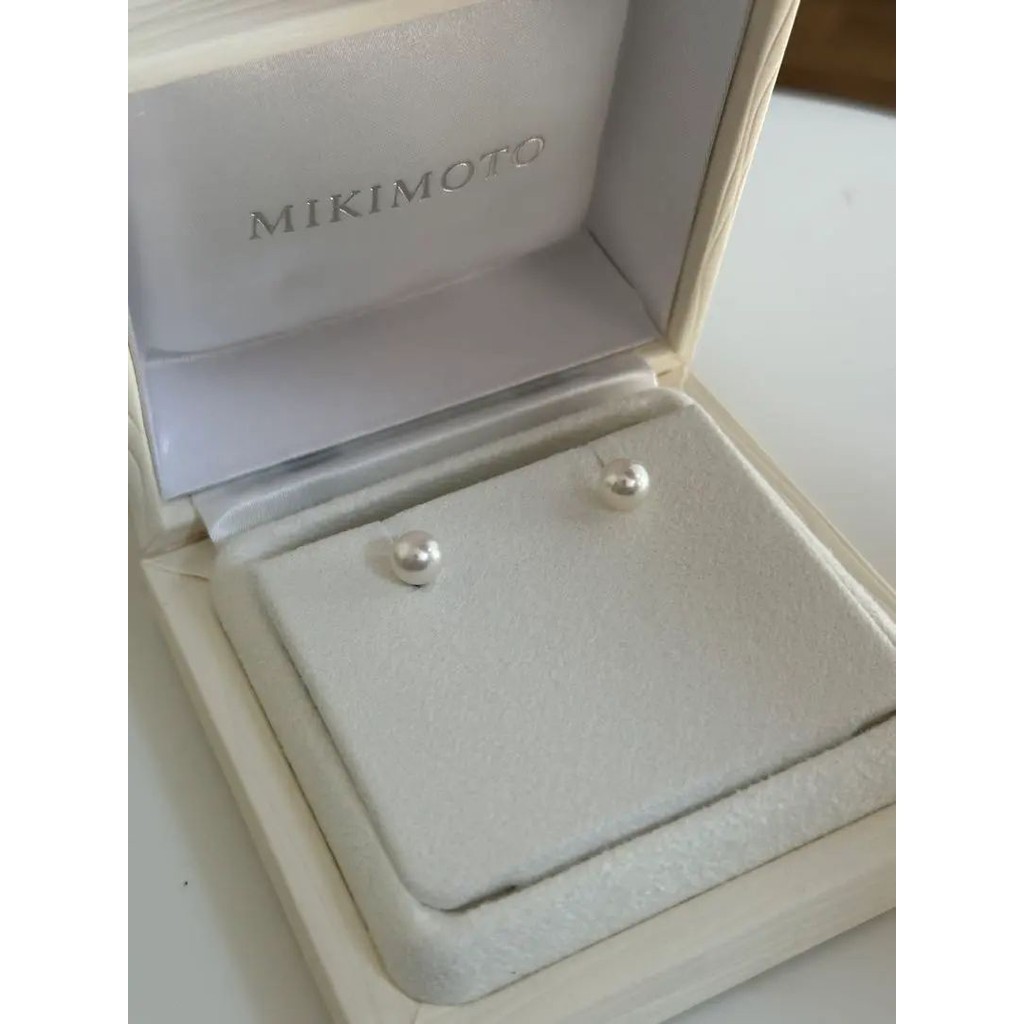 近全新 Mikimoto 耳環 珍珠 wg mercari 日本直送 二手 | 蝦皮購物