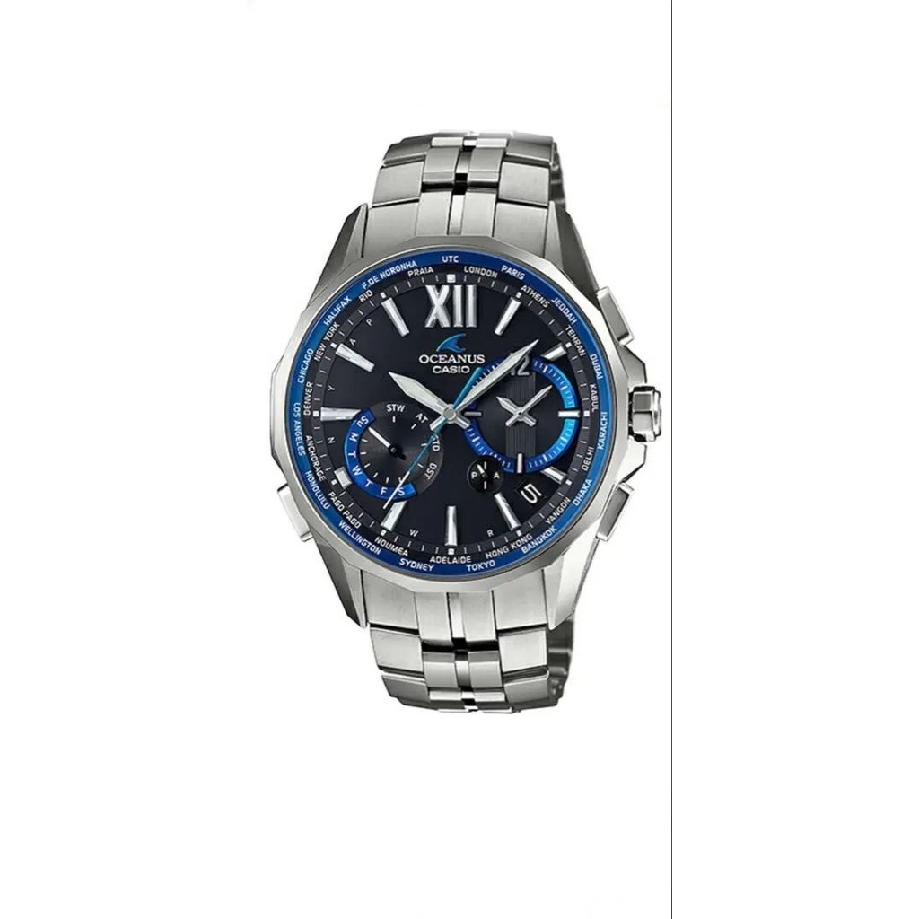 CASIO 手錶 OCEANUS Manta MULTI BAND 太陽能 日本直送 二手 | 蝦皮購物