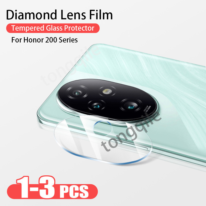 榮耀 200 Pro 5G 3 合 1 相機貼膜 Honor200 200Pro 2024 全透明全覆蓋保護高清透明視鏡 | 蝦皮購物