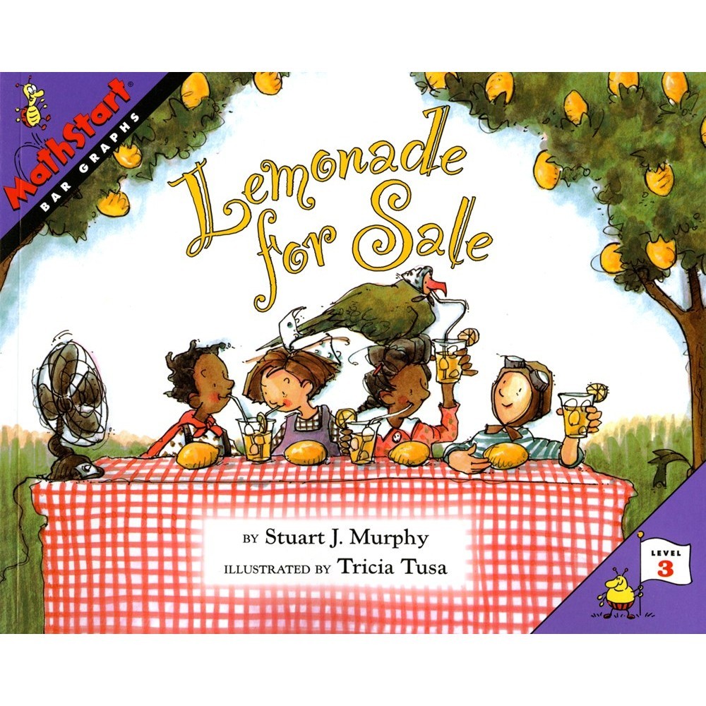 Lemonade for Sale ─ Bar Graphs (Level 3)/Stuart J. Murphy Mathstart ...