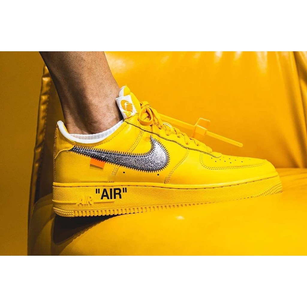 （純原）NK Air Force 1 x OW 聯名 空軍ow聯名 Off 藍色空軍藝術館 AF1黑白 熒光綠 空軍一號 | 蝦皮購物