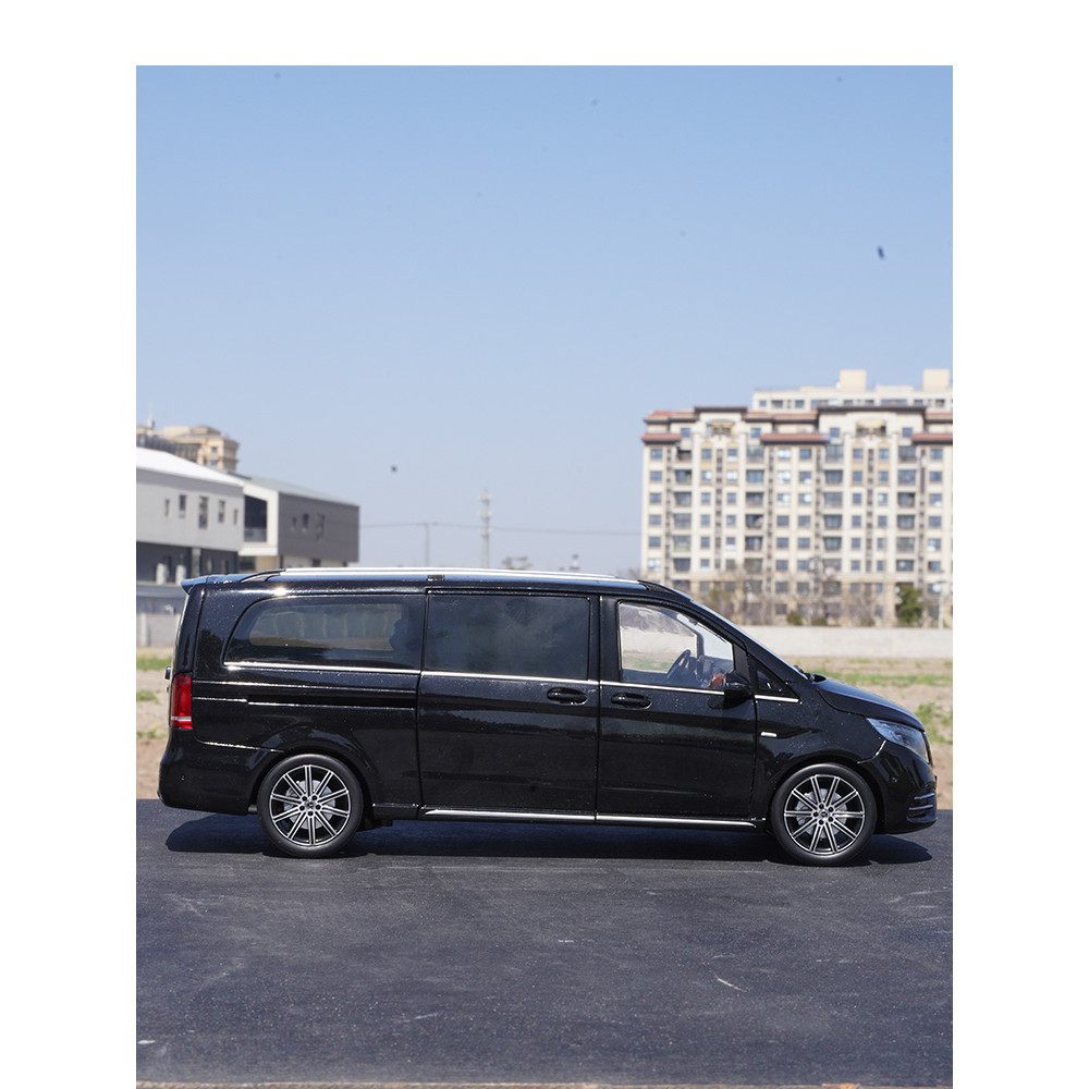 【精品】現貨1:18原廠賓士V260L V級MPV唯雅諾商務車合金仿真汽車模型收藏送禮 | 蝦皮購物