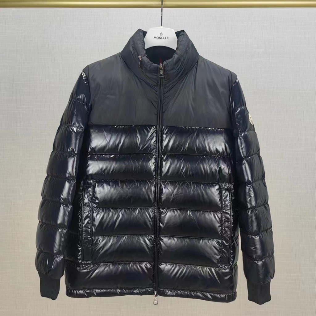 M2025上新春秋男裝薄款立領羽絨服 隱藏連帽 帽子收在立領裏 ROBF | 蝦皮購物