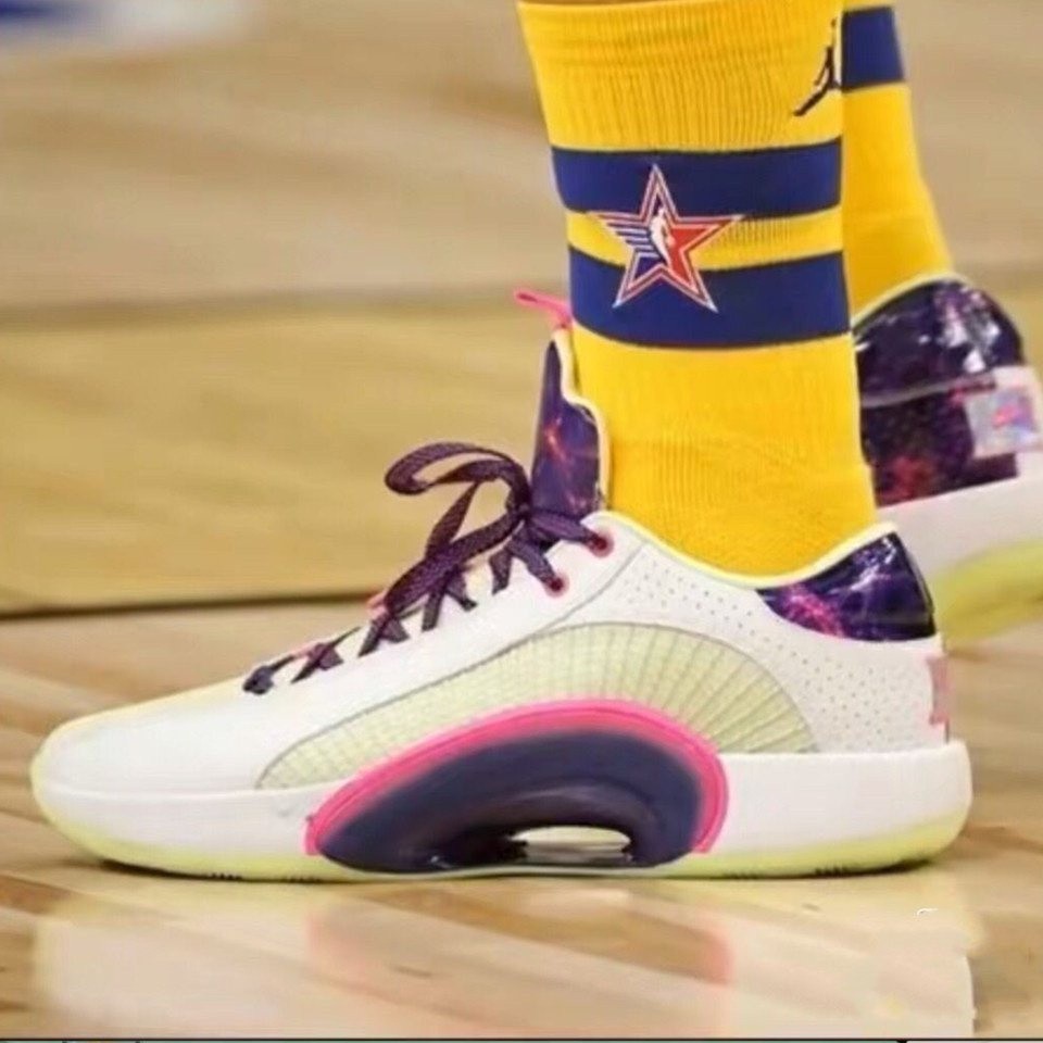 代購 AJ 35 Low "Luka Doncic" AJ35代 盧卡 東契奇 實戰籃球鞋 運動鞋男DJ9805-190 | 蝦皮購物