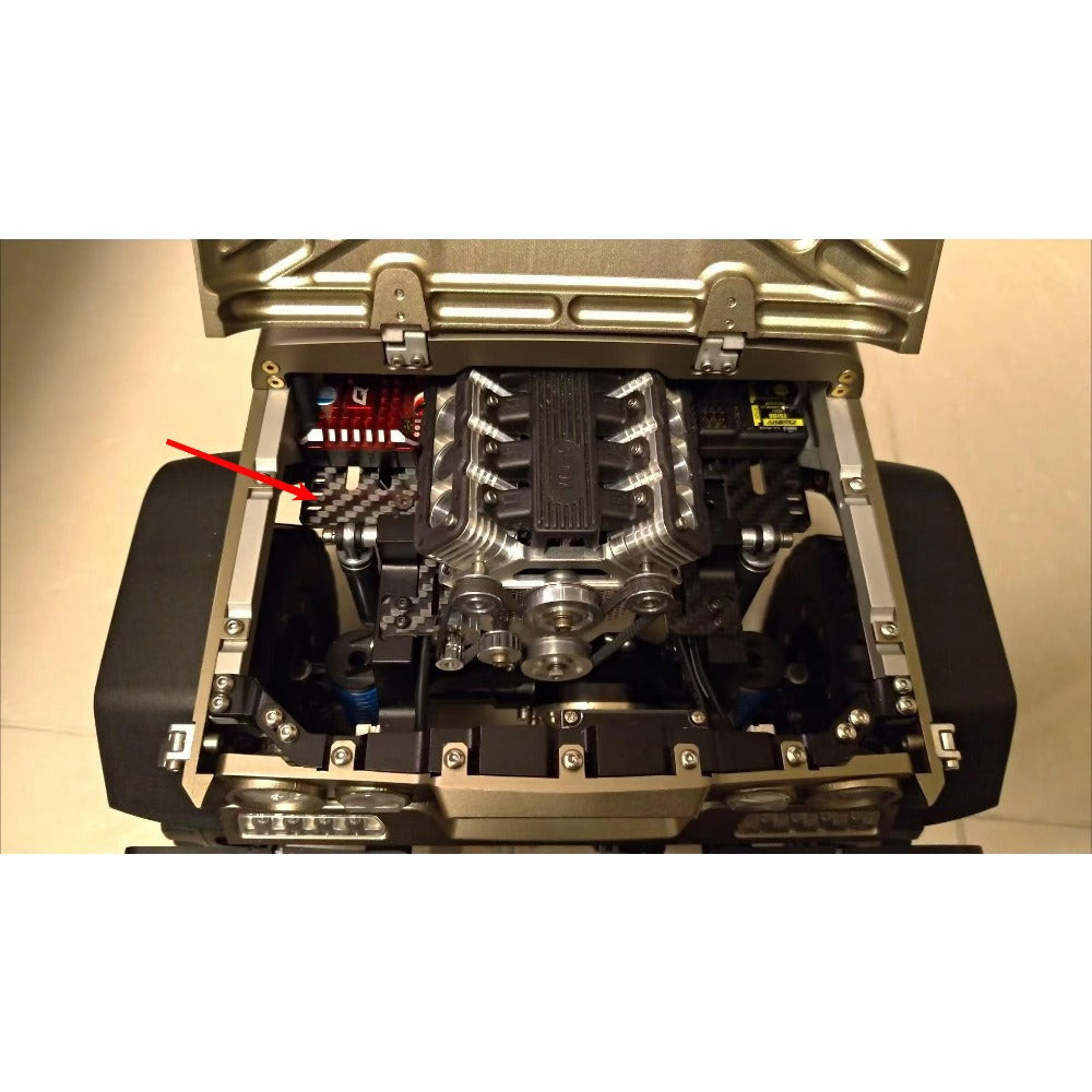 Twolf 715 遙控車發動機艙碳纖維設備固定板 | 蝦皮購物
