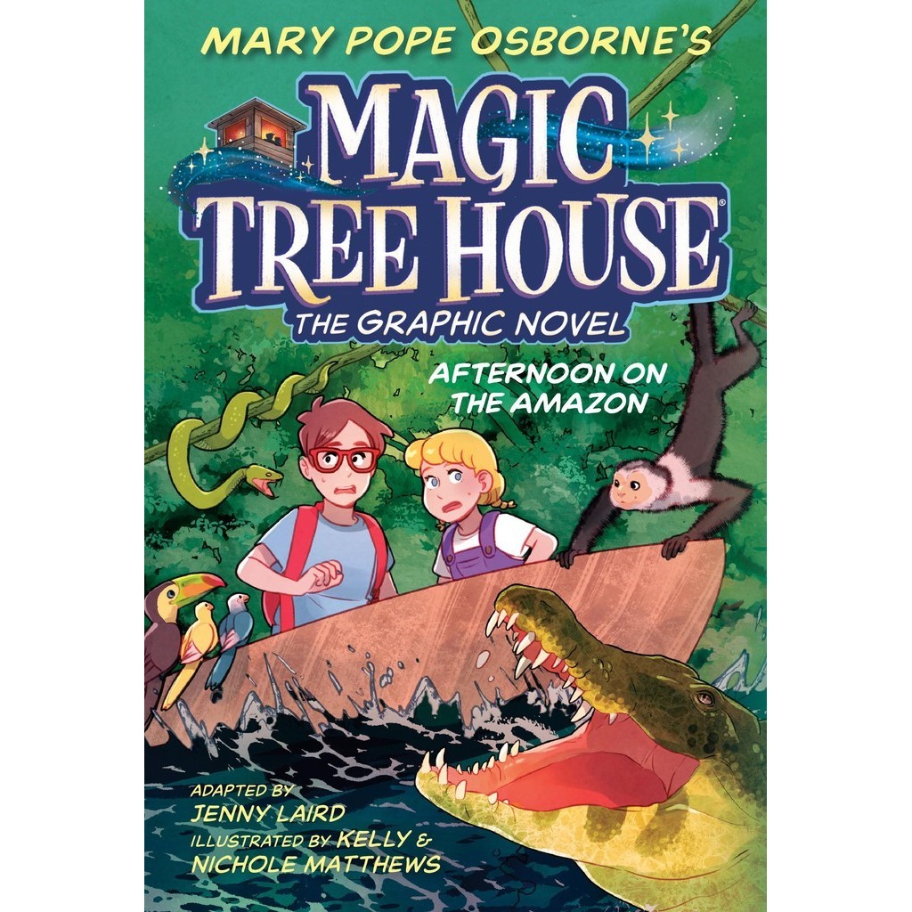 Magic Tree House #6: Afternoon on the Amazon/Mary Pope Osborne【禮筑外文書店 ...