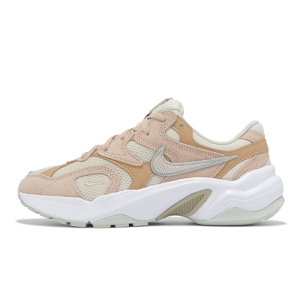 Nike 休閒鞋 Wmns AL8 女鞋 米白 灰 復古 老爹鞋 麂皮 運動鞋 [ACS] FJ3794-105 | 蝦皮購物