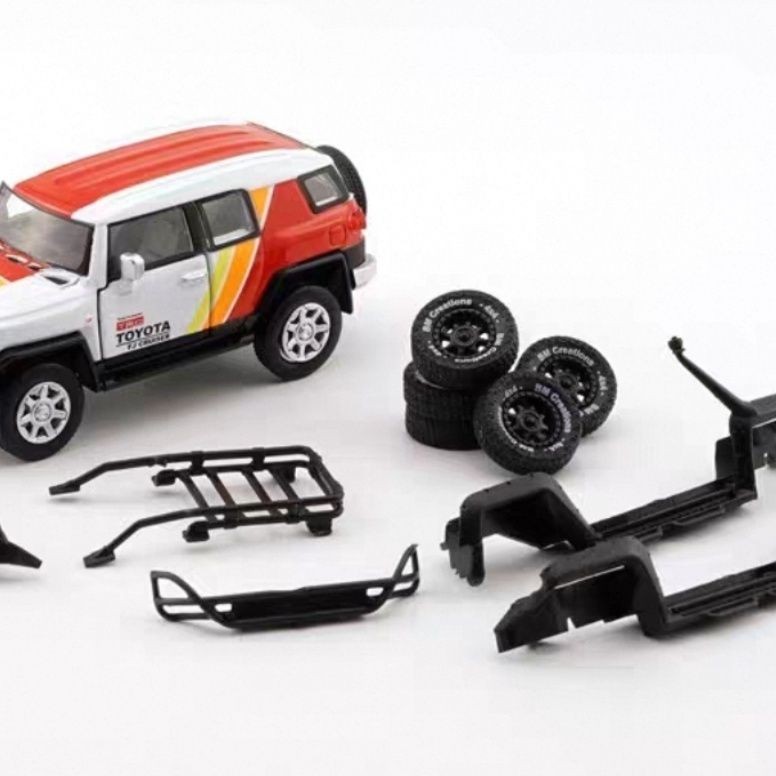 BMC合金車 1/64 Toyota FJ Cruiser豐田FJ酷路澤SUV 越野車模型絕版車模 | 蝦皮購物