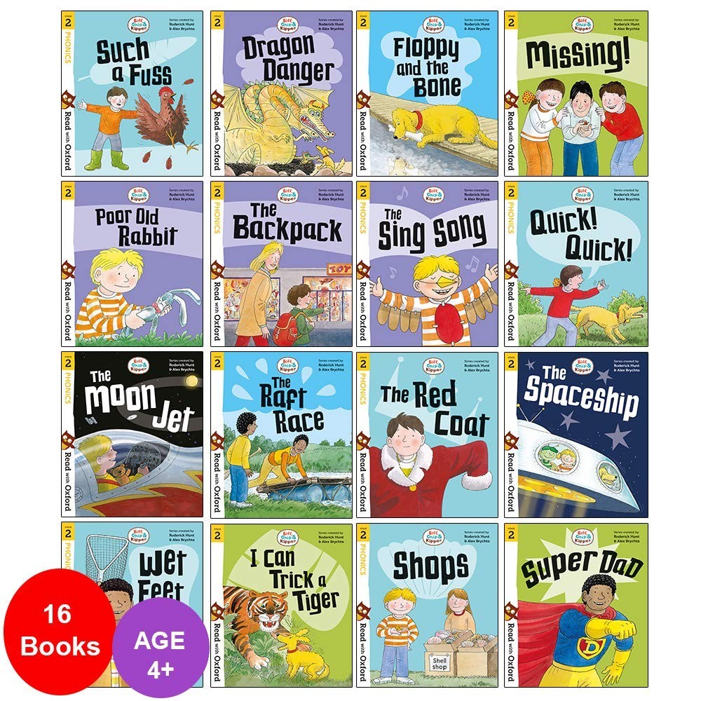 Biff Chip And Kipper Stage 2 Read With Oxford For Age 4 School Early ...