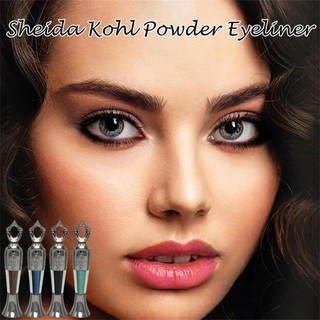 Sheida Kohl Powder Natural BLACK Surma Kajal Kohl 眼線粉瓶眼線筆 | 蝦皮購物