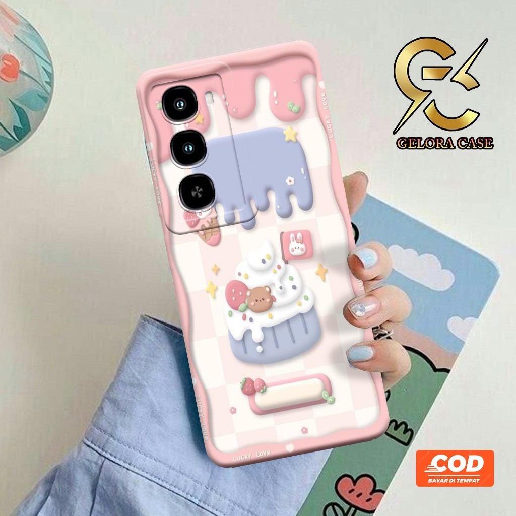 HP 最新 ITEL C100 軟殼 Geloracase 外殼 ITEL CITY 100 冰淇淋殼 Motif 手機 | 蝦皮購物