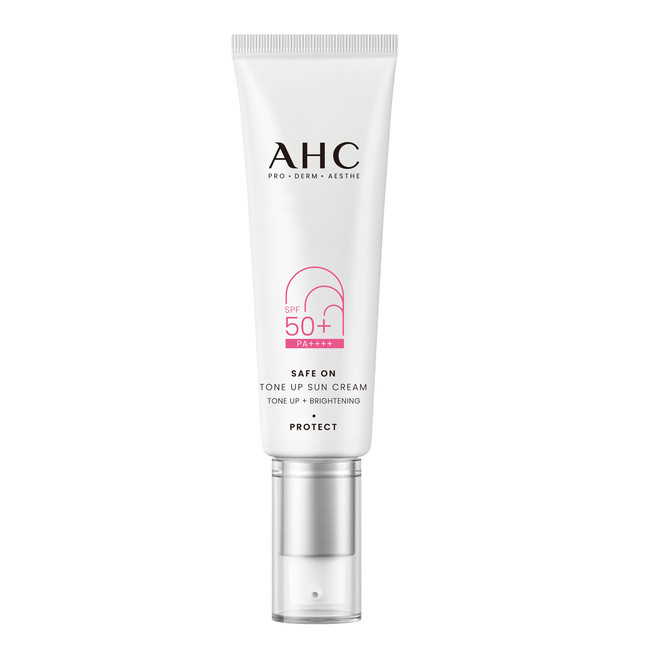 AHC 柔光潤色隔離防曬乳50ml | 蝦皮購物