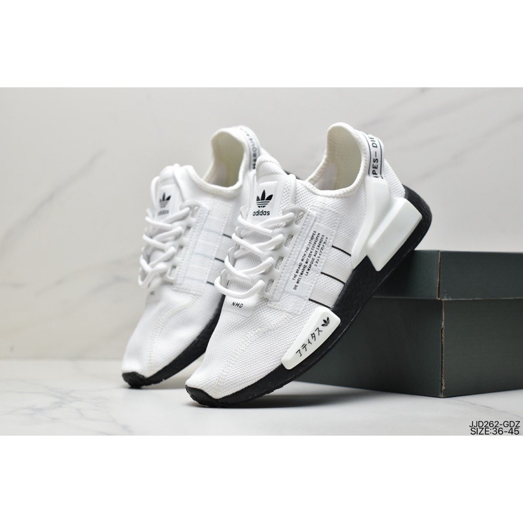 Adida NMD RUNNER PK防 爆米花超彈中底 針織網面休閒運動跑鞋 J68S | 蝦皮購物