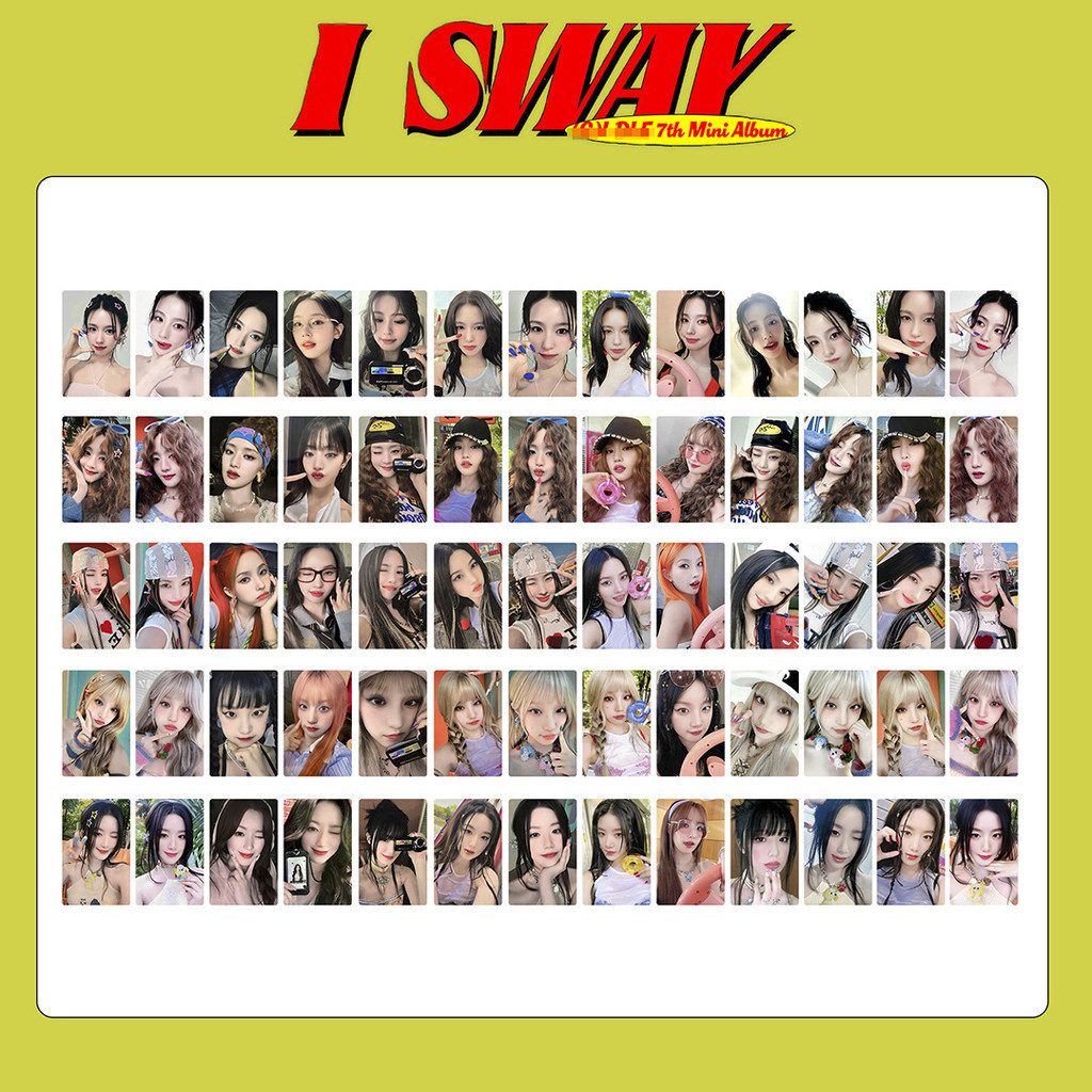 Kpop(g)i-dle 7th Mini Album I SWAY 特別卡片收藏卡米妮 | 蝦皮購物