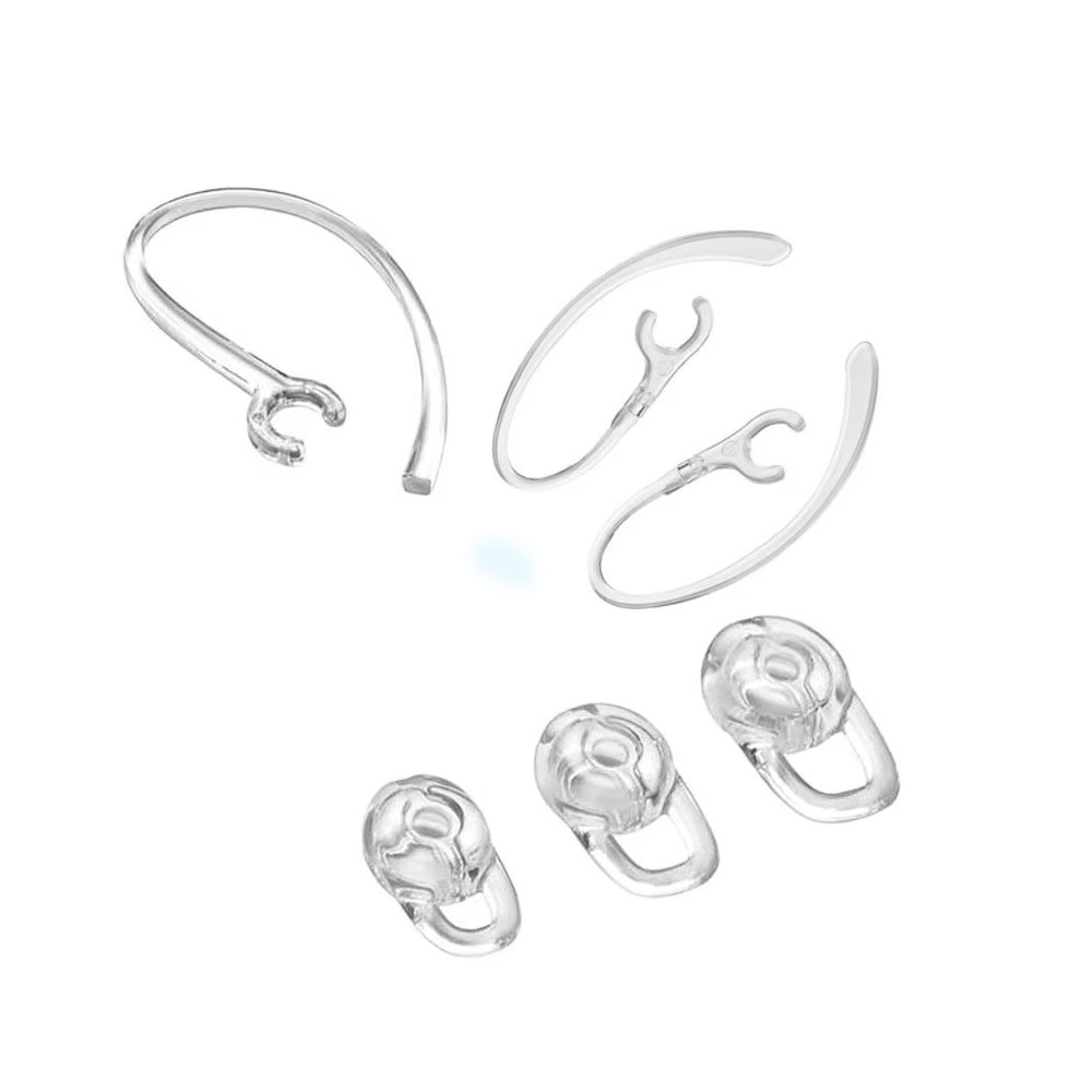 適用於 Plantronics Marque M155/2M165 的耳塞凝膠和耳掛,透明替換耳塞和透明耳掛,適用於 S | 蝦皮購物