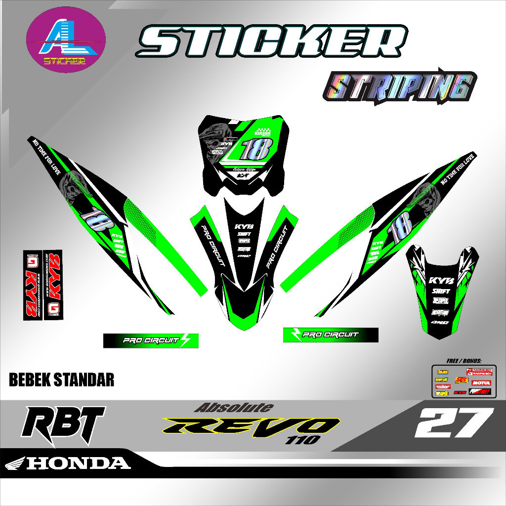 設置 Rbt Revo Absolute Rbt Vega Bebek Modif Supermoto Yz Crf K | 蝦皮購物