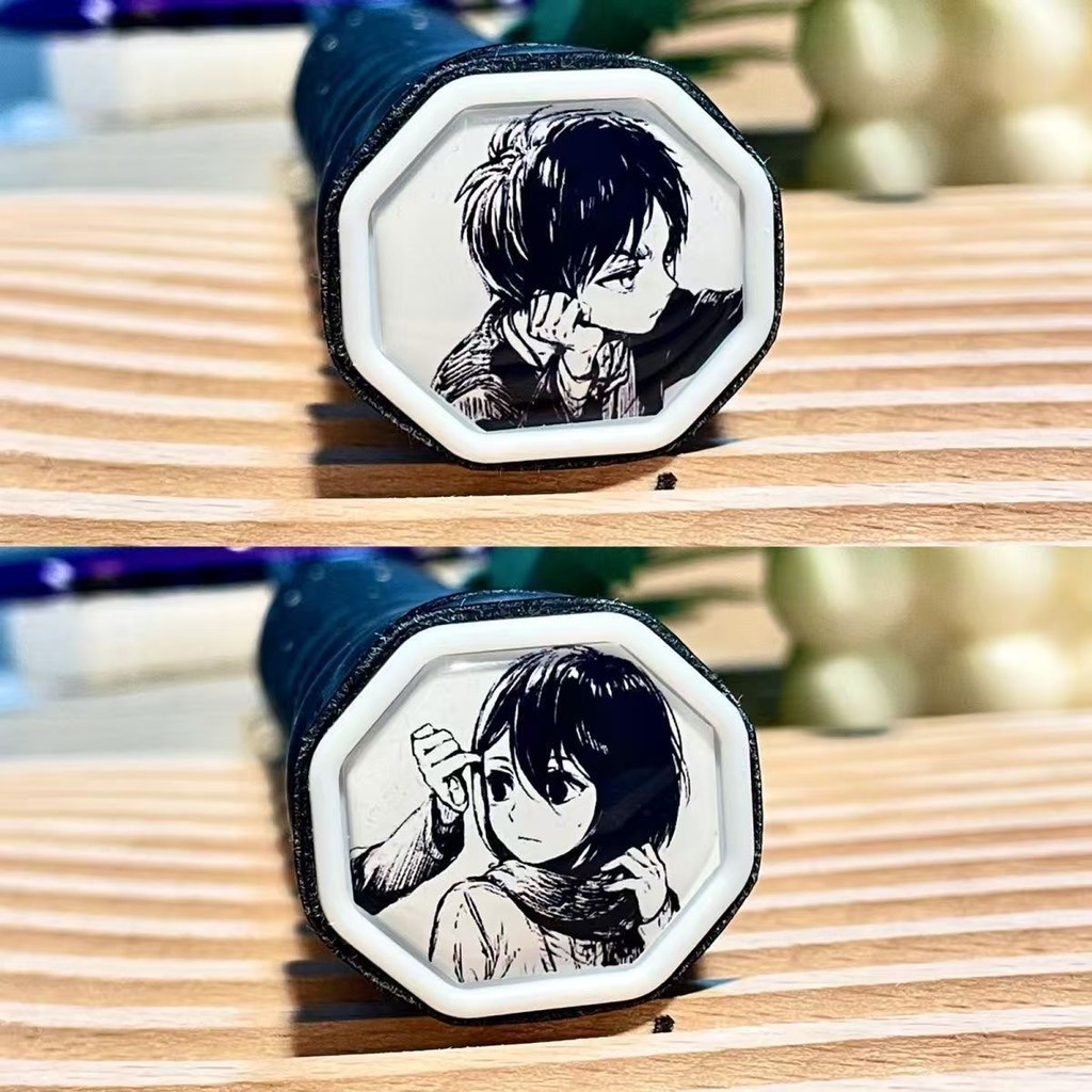 2025年羽毛球拍底蓋改裝貼紙配件後蓋手卡通塑膠硬質裝飾diy新品 NJRO | 蝦皮購物