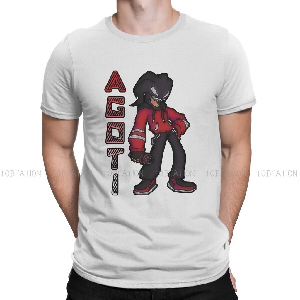 Agoti Mod Harajuku T 恤 Friday Night Funkin FNF 音樂男孩印花上衣舒適 T | 蝦皮購物