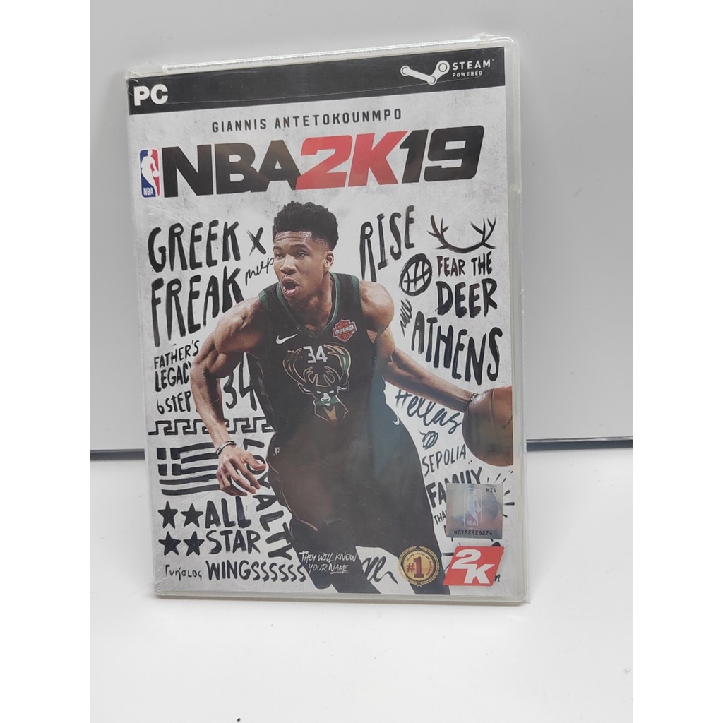 現貨僅1套 NBA 2K19 籃球2019 PC盒裝正版電腦遊戲 實物如圖拍照 | 蝦皮購物