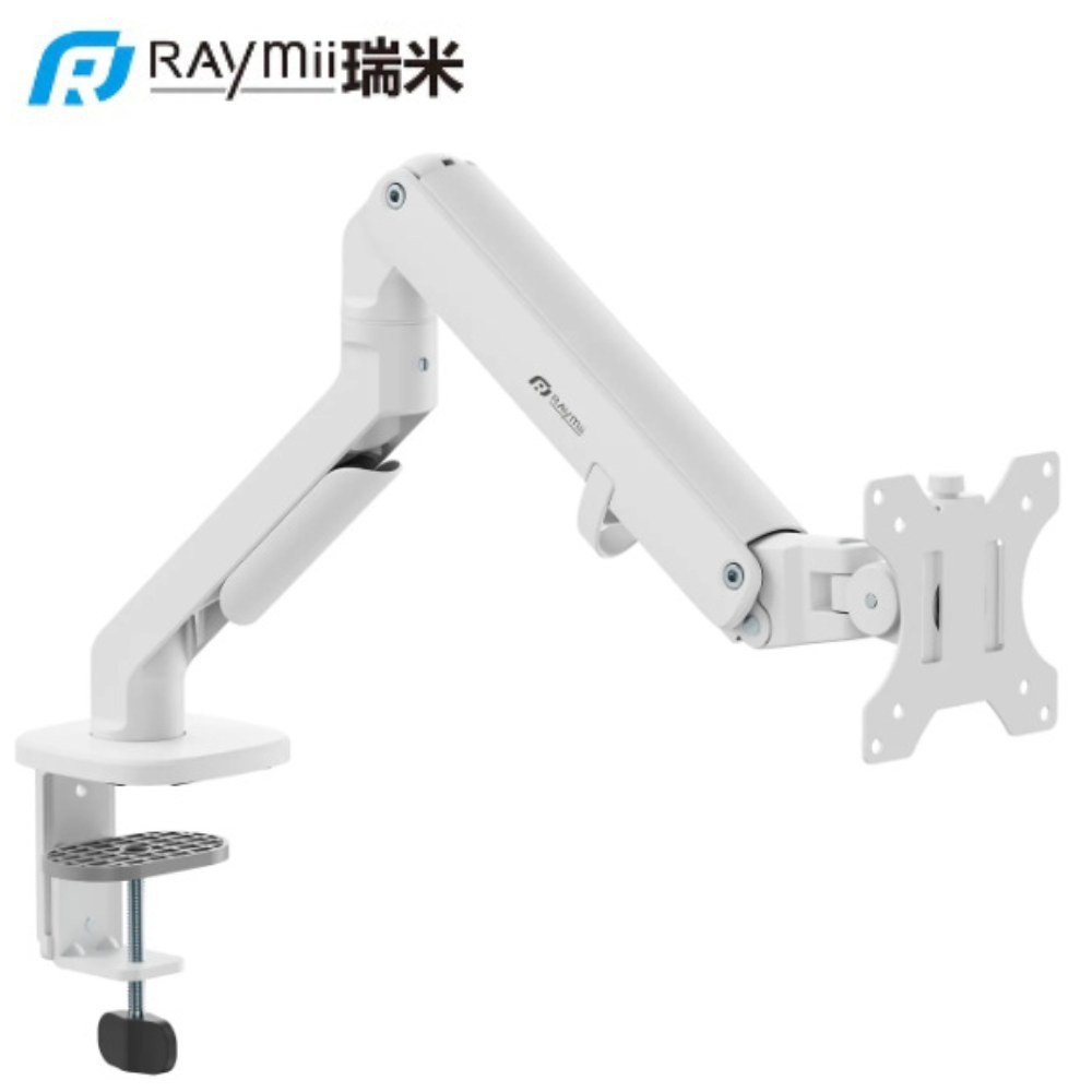Raymii瑞米 LXT-M1 鋁合金彈簧式螢幕支架 白 | 蝦皮購物