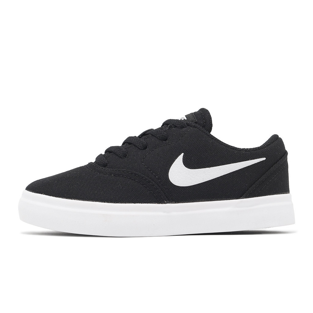 Nike 童鞋 SB CHECK CNVS PS 中童 黑 白 帆布鞋 小朋友 滑板鞋 [ACS] 905371-003 | 蝦皮購物