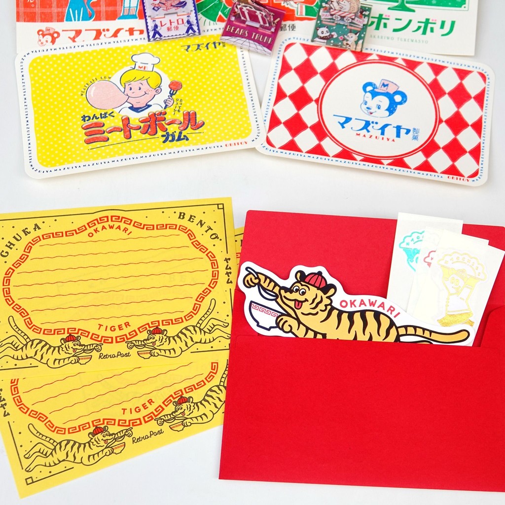 OB1TOY 小尾洋平 | 信紙組 再來一碗老虎 | 蝦皮購物