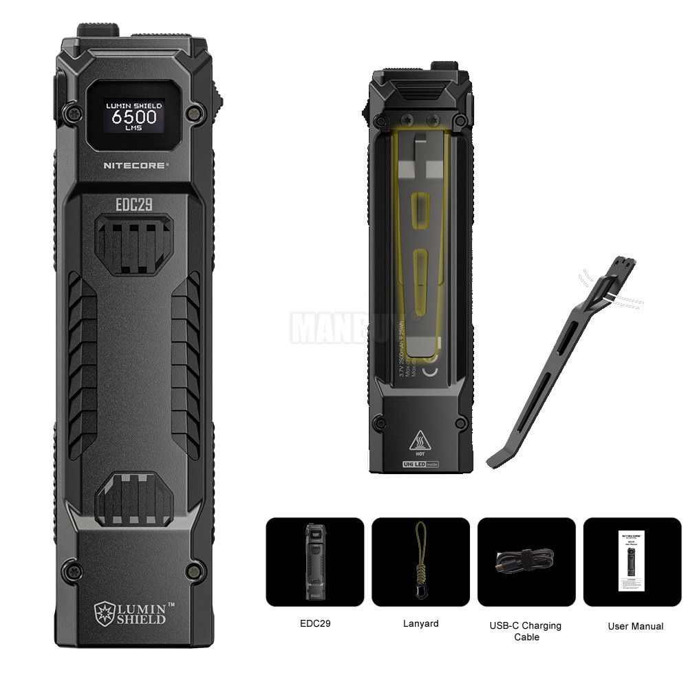 Nitecore EDC29 6500 流明白光可充電手電筒 | 蝦皮購物