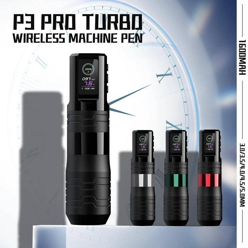 Ez P3 Pro Turbo 紋身筆機可調行程旋轉,配備齊全,易於使用 | 蝦皮購物