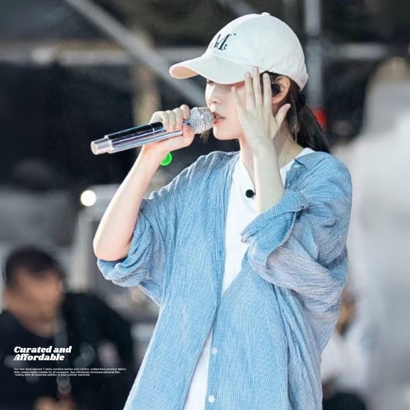 [免運 ]韓國 MUCENT IU同款 Signature ball cap 棒球帽老帽 | 蝦皮購物